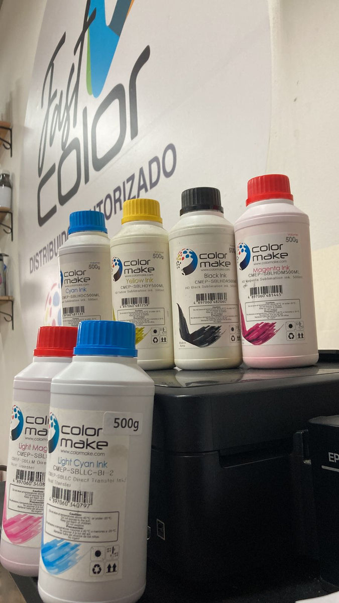 KIT (x4) DE TINTAS 125 ML NORMAL COLOR MAKE – ColorMake Colombia