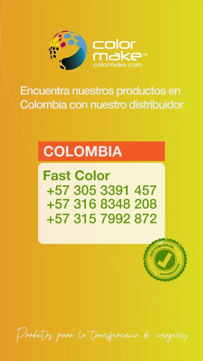 TINTA DYE PARA IMPRESIÓN NORMAL - COLOR MAKE - FAST COLOR- KIT X 4 - C ...